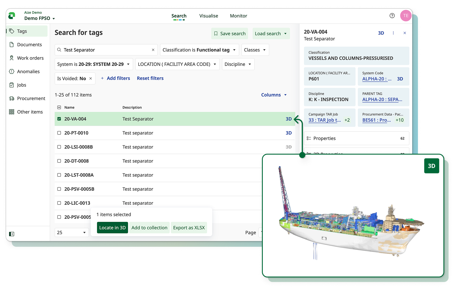 Aize is the #1 FPSO software for collaboration and visualisation