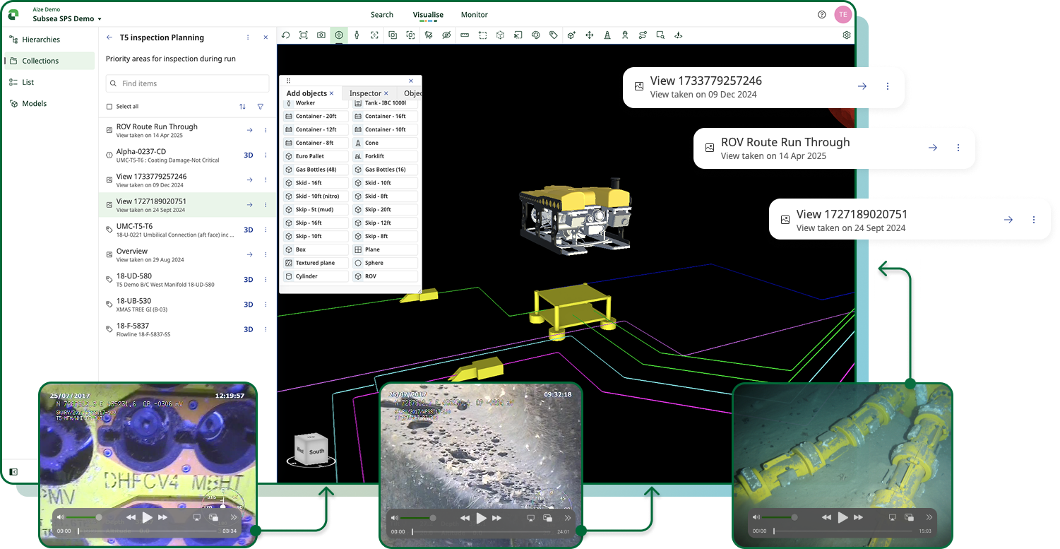 Subsea and Topside operations in one Digital Twin with Aize